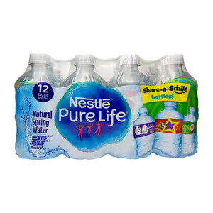 Nestlé Pure Life Spring Water 12 x 330 ml (botles) - Voilà Online ...