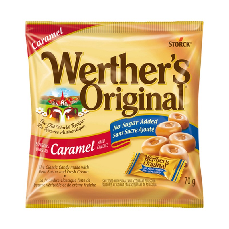 Werther's Original Candies Caramel No Sugar Added 70 g - Voilà Online ...