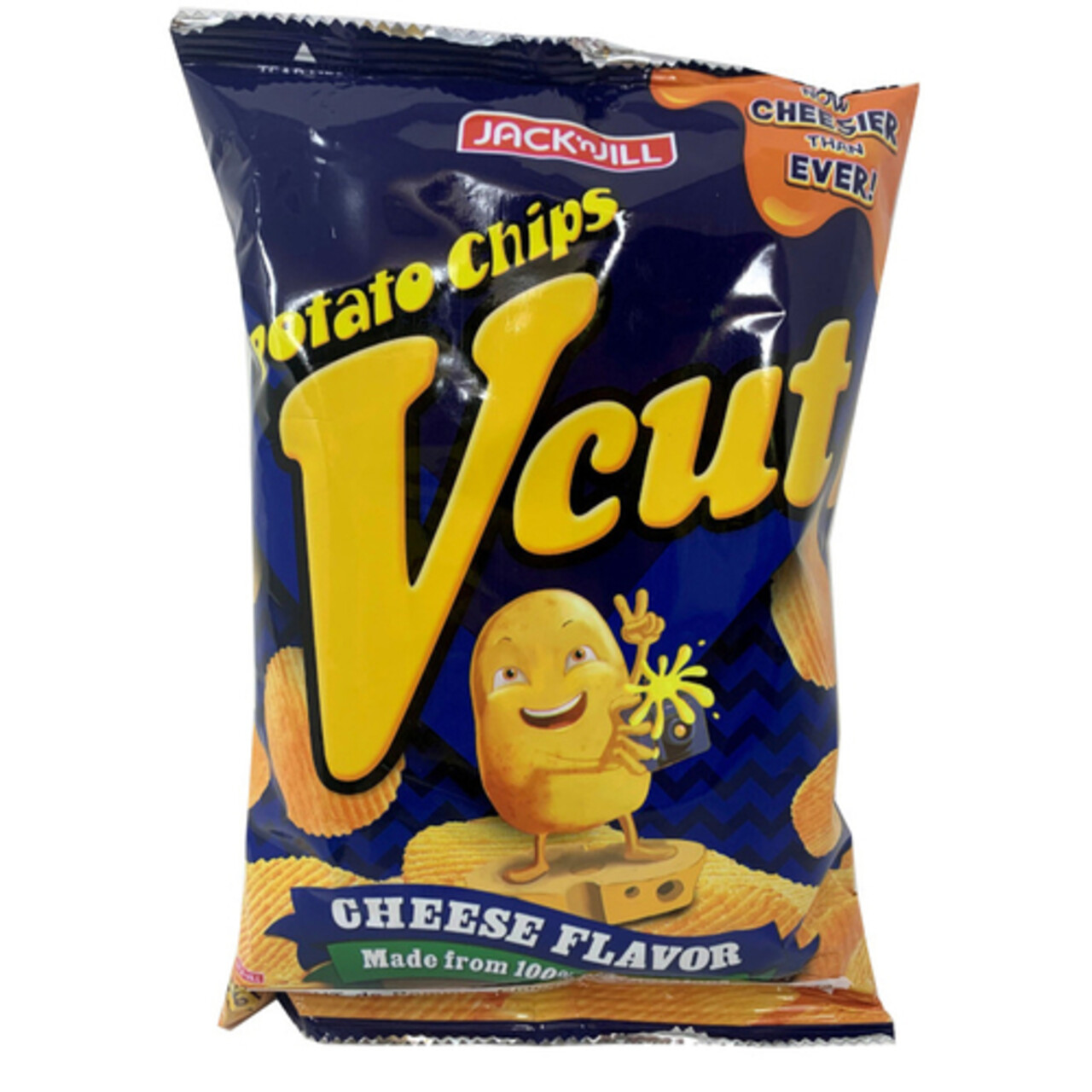 Jack & Jill V-Cut Potato Chips Cheese Flavour 60 g - Voilà Online ...