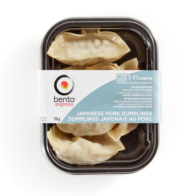 Bento Express Dumplings Japanese Pork 110 g - Voilà Online Groceries ...