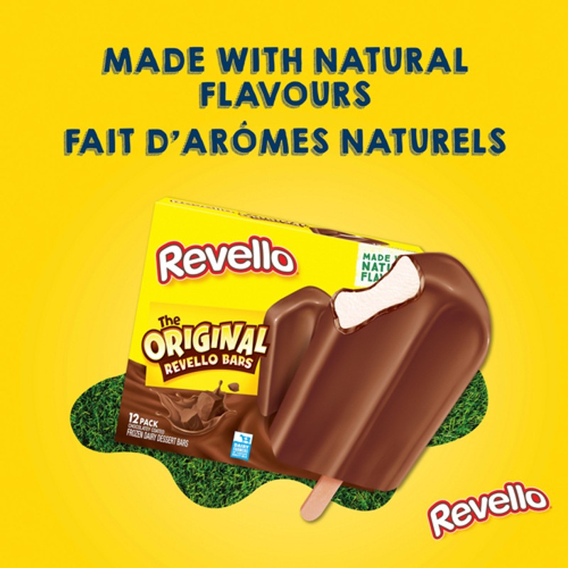 Revello Frozen Dairy Bars The Original 12 x 60 ml - Voilà Online ...