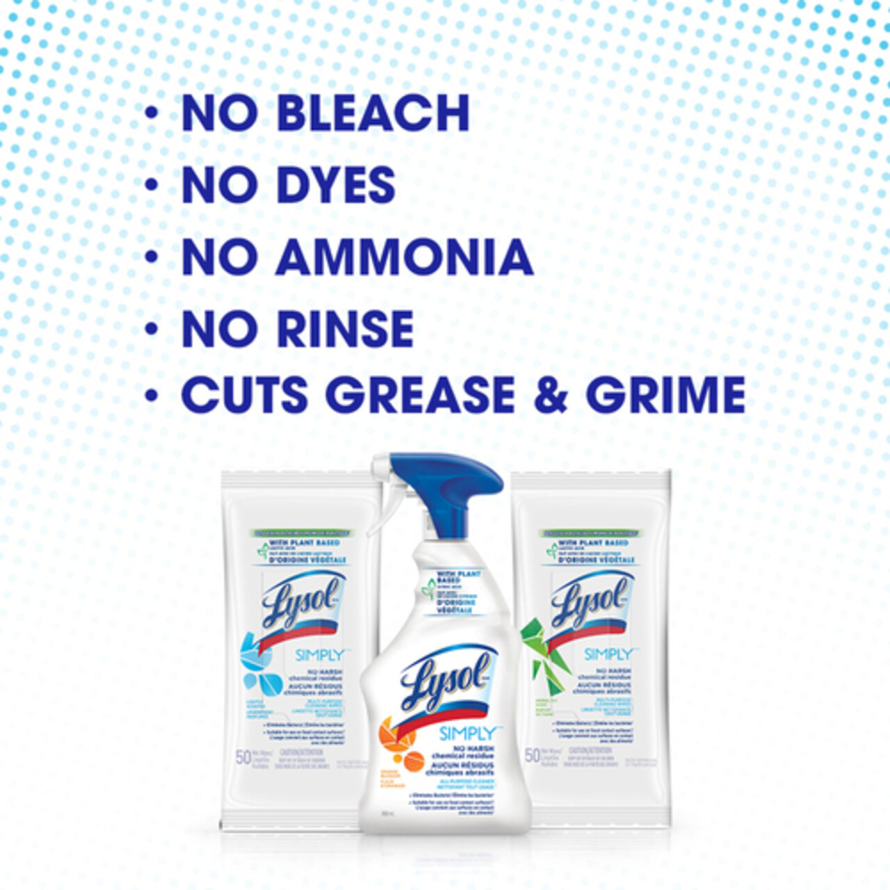 Lysol Simply Plant Based All-Purpose Cleaner 650 ml - Voilà Online ...