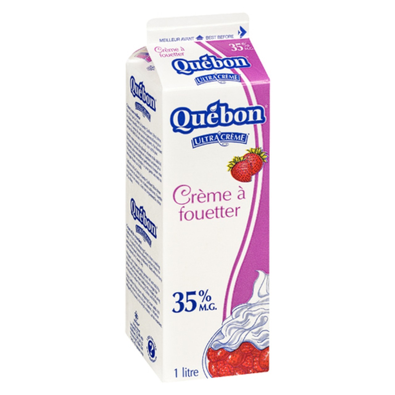 Quebon 35% Whipping Cream 1 L - Voilà Online Groceries & Offers