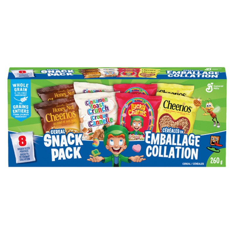 General Mills Cereal Snack Pack 260 g - Voilà Online Groceries & Offers