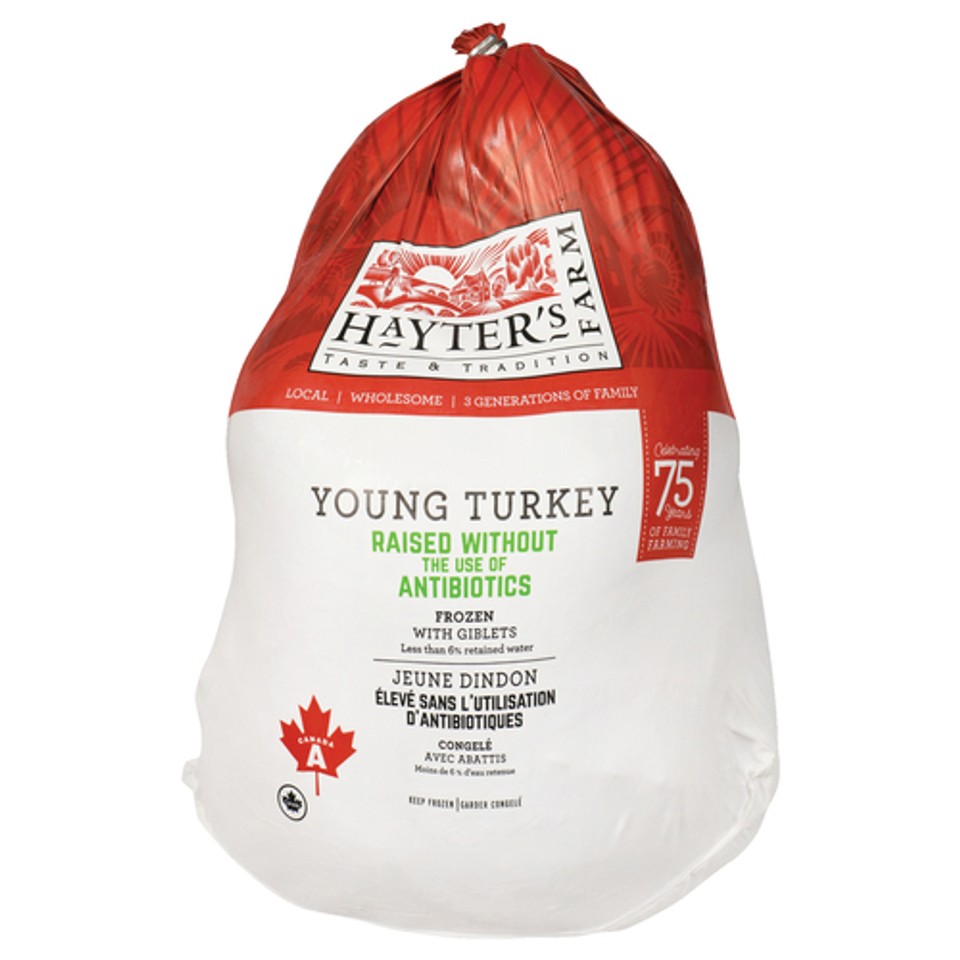Hayter's Farm Frozen Turkey 11-13 kg - Voilà Online Groceries & Offers