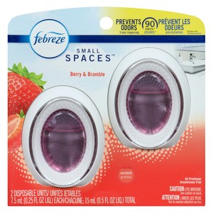 Febreze Small Spaces Air Fresheners Berry & Bramble 2 Count 15 ml ...