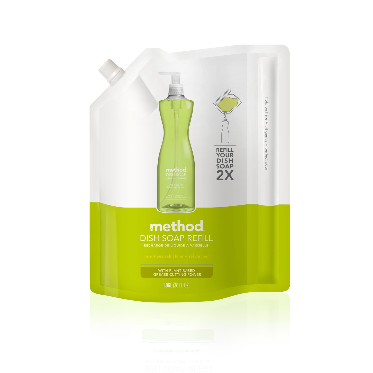 Method Dish Soap Refill Lime and Sea Salt 1.064 L - Voilà Online ...