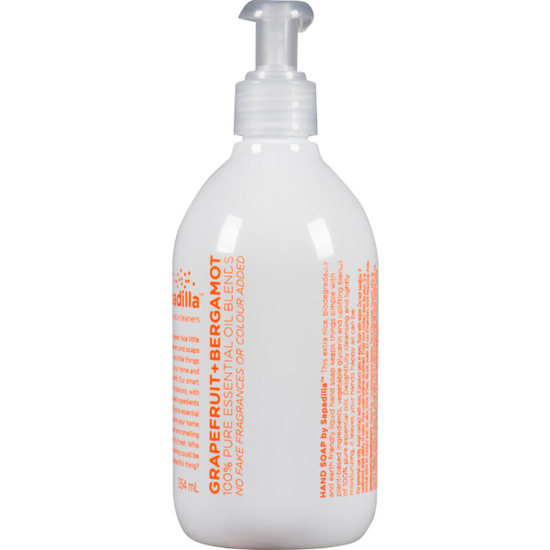 Sapadilla Liquid Hand Soap Grapefruit + Bergamot 354 ml - Voilà Online ...