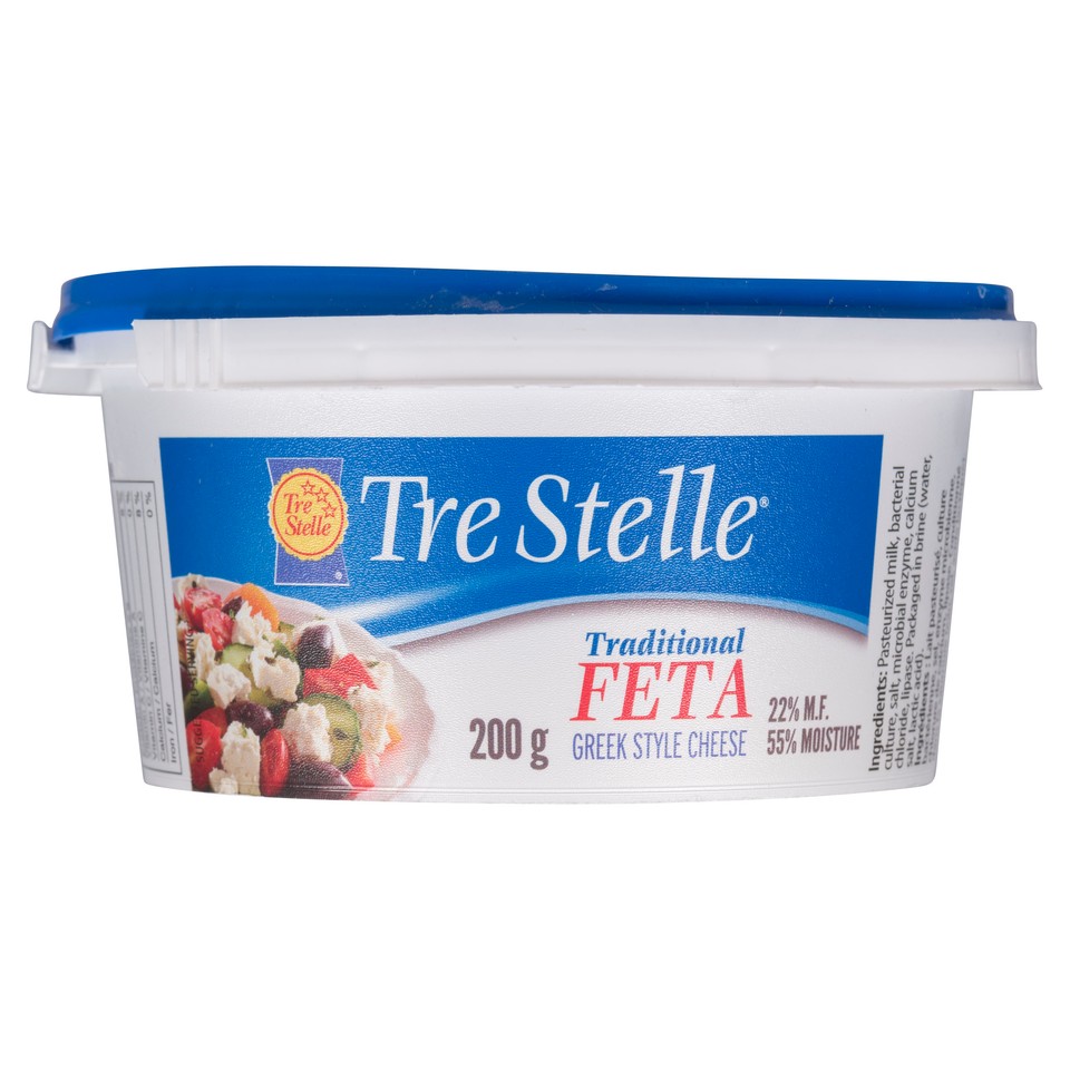 Tre Stelle Cheese Feta Traditional 200 g - Voilà Online Groceries & Offers