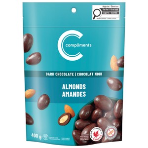Compliments Dark Chocolate Covered Almonds 400 g - Voilà Online ...