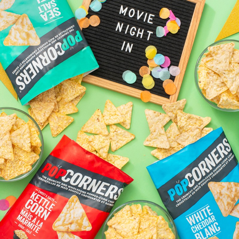 PopCorners Popped-Corn Chips Sea Salt 142 g - Voilà Online Groceries ...