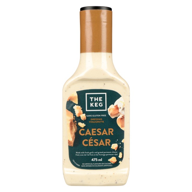 The Keg Gluten-Free Salad Dressing Caesar 475 ml - Voilà Online ...