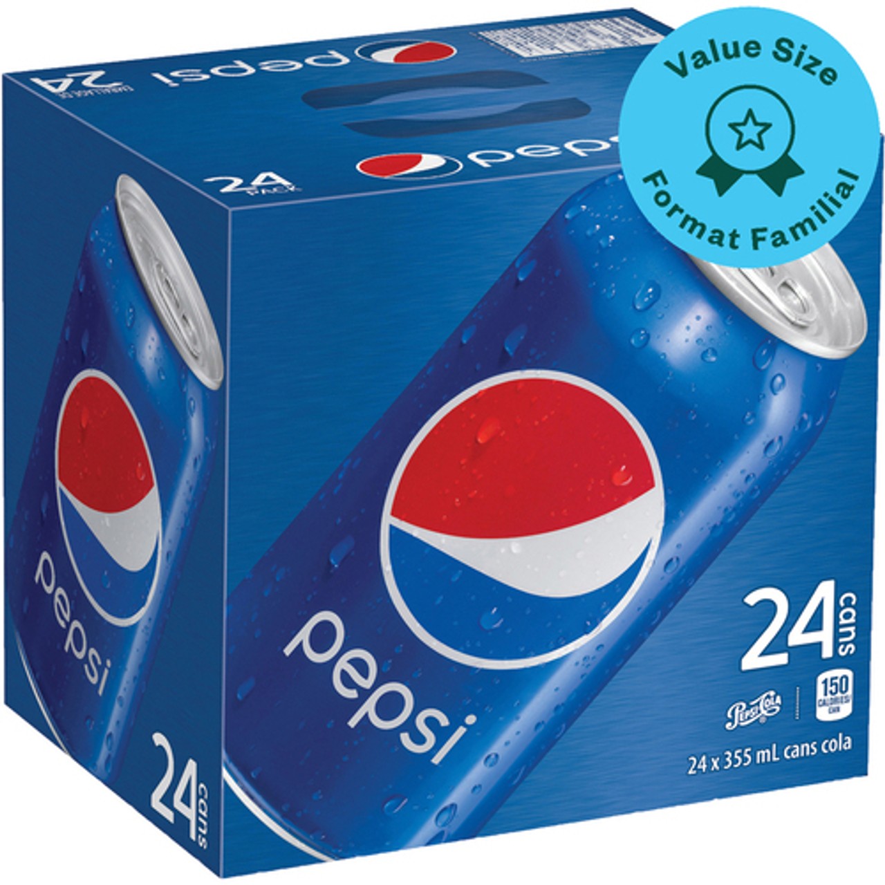 Pepsi Soft Drink 24 x 355 ml (cans) - Voilà Online Groceries & Offers
