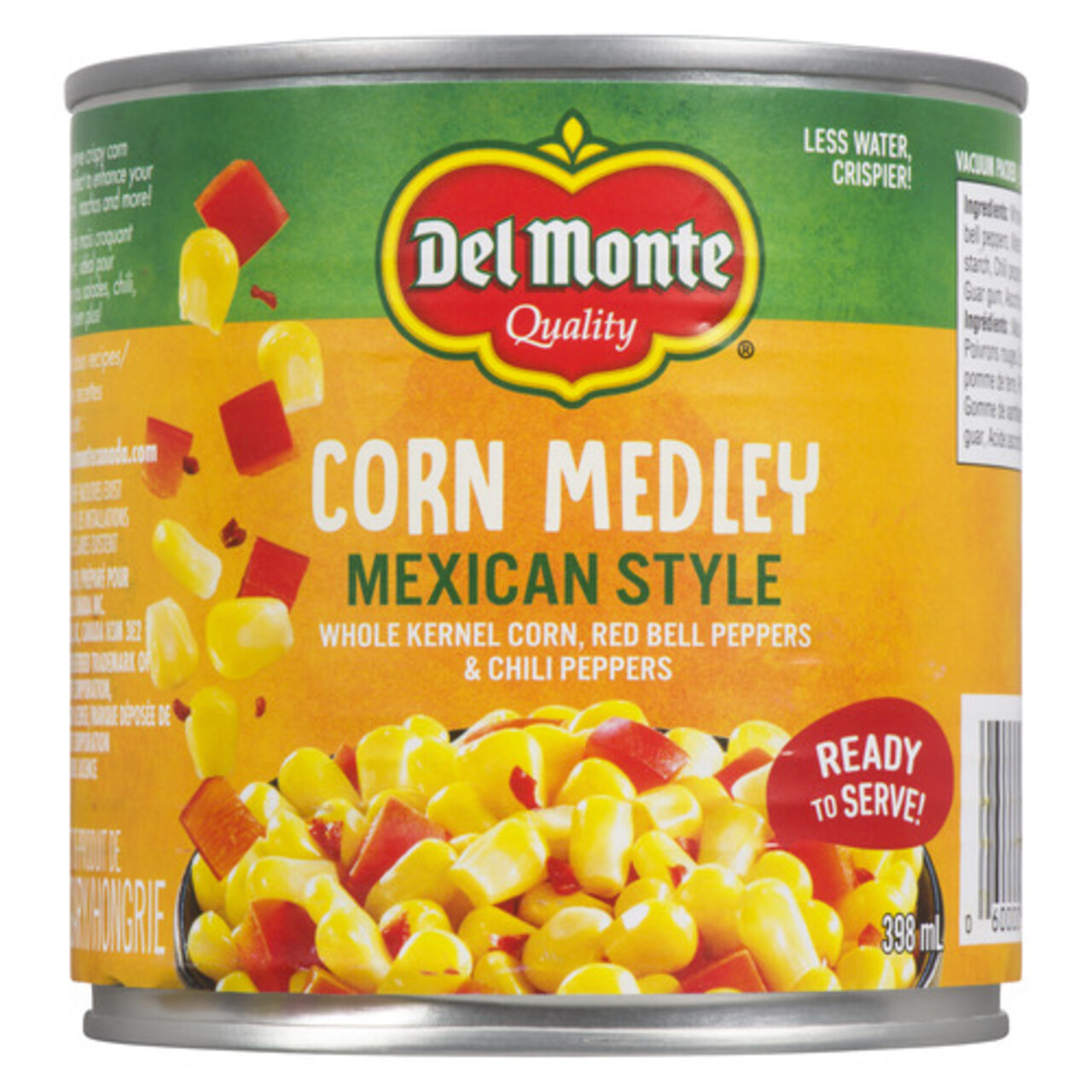 Del Monte Corn Medley Mexican Style 398 ml - Voilà Online Groceries ...
