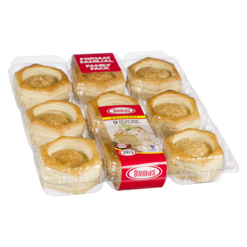 Dumas Pastry Shells Original 240 g - Voilà Online Groceries & Offers