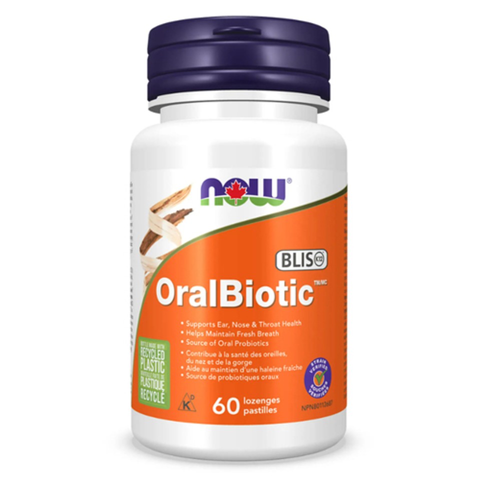 Now OralBiotic 1 Billion Blis K12 Lozenges 60 Count - Voilà Online ...