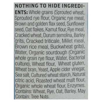 Stonemill Bakehouse Honest Wellness Sprouted Rye & 12 Grains Bread 454 ...