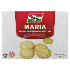 Milano Maria Milk Cookies 800 g - Voilà Online Groceries & Offers