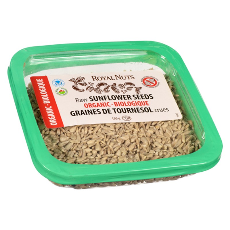 Royal Nuts Raw Shelled Organic Sunflower Seeds 190 g - Voilà Online ...