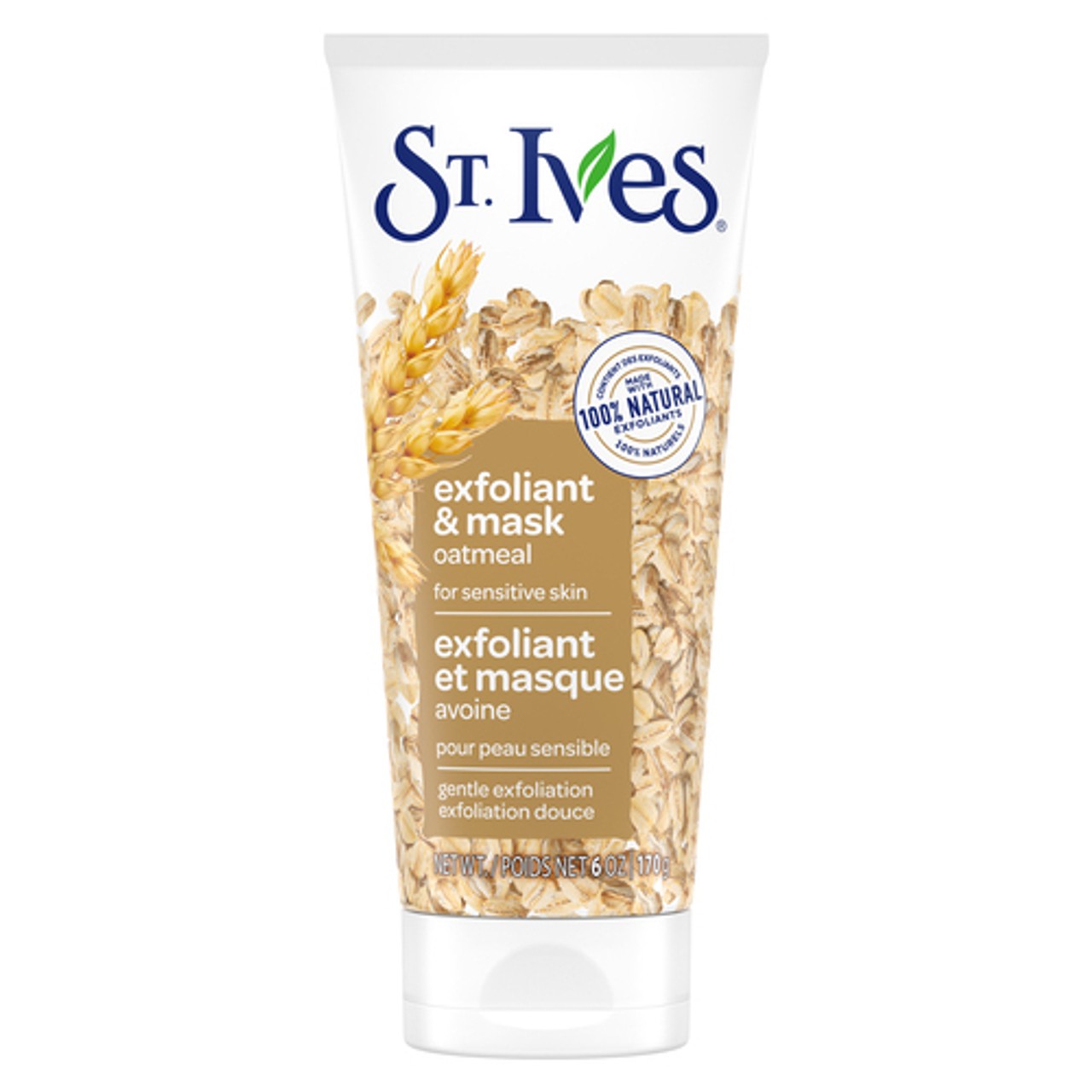St. Ives Exfoliant & Mask Oatmeal 170 g - Voilà Online Groceries & Offers
