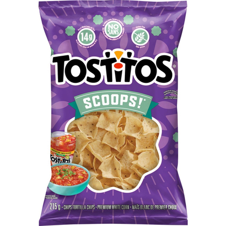Tostitos Tortilla Chips Scoops! 215 g - Voilà Online Groceries & Offers