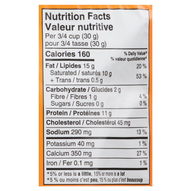 Ivanhoe Nothing But Cheddar 60 g - Voilà Online Groceries & Offers