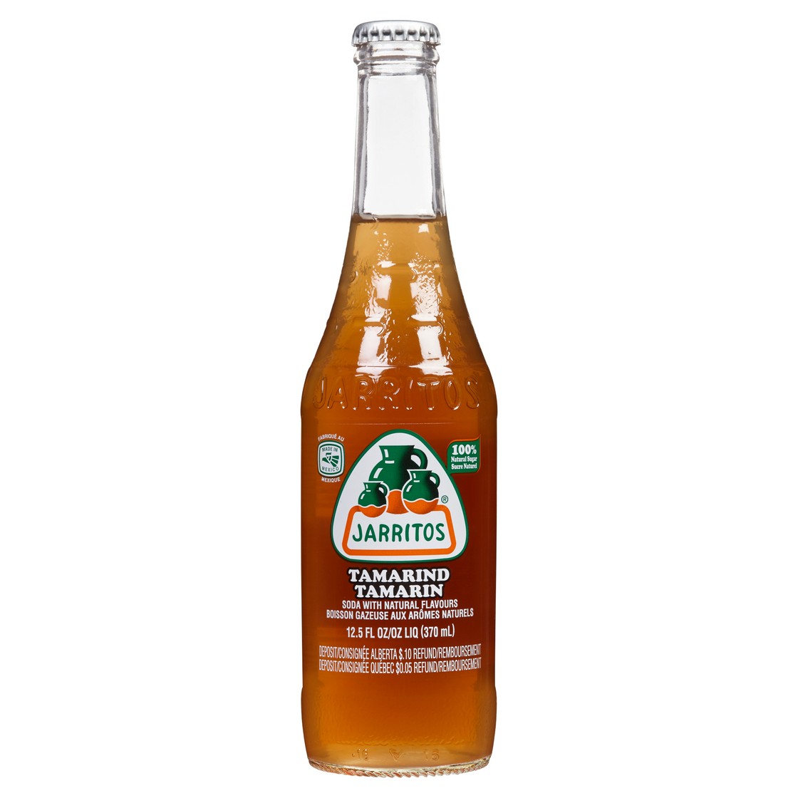 Jarritos Soft Drink Tamarind 370 ml (bottle) - Voilà Online Groceries ...