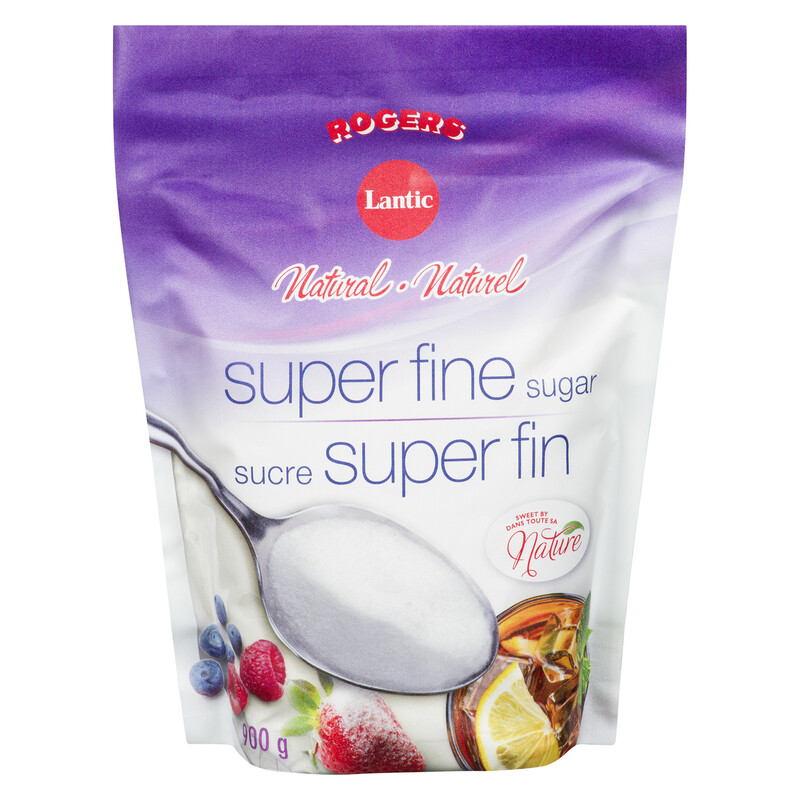 Lantic Rogers Super Fine Granulated Sugar White 900 g - Voilà Online ...