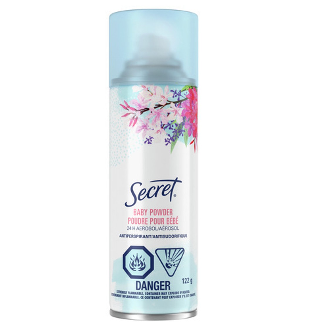 Secret Aerosol Antiperspirant Baby Powder 122 g - Voilà Online ...