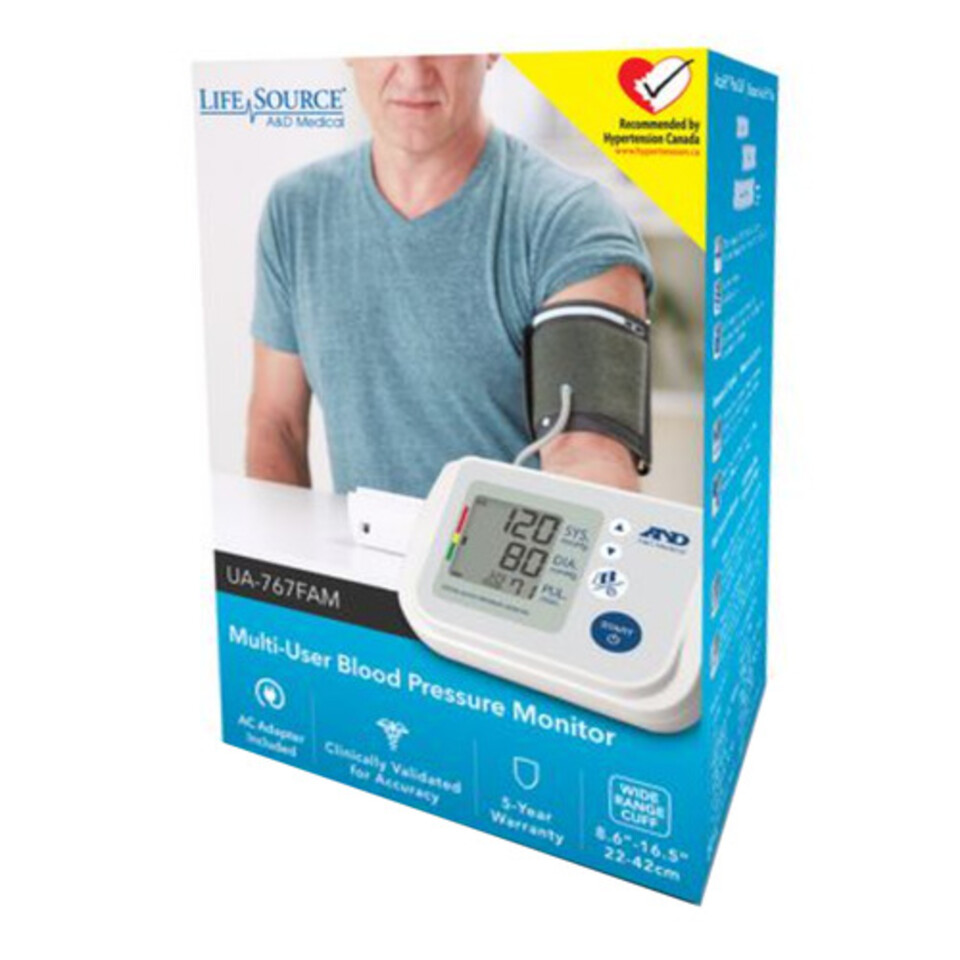 LifeSource Multi-User Blood Pressure Monitor 1 EA - Voilà Online ...