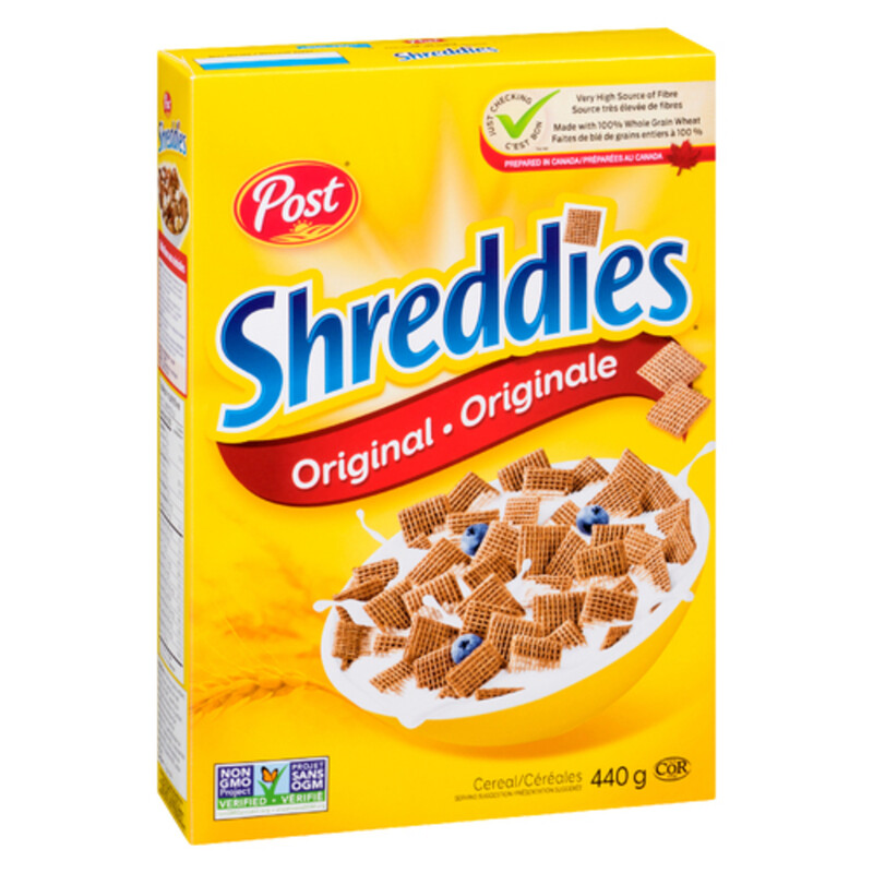 Post Shreddies Cereal Original 440 g - Voilà Online Groceries & Offers
