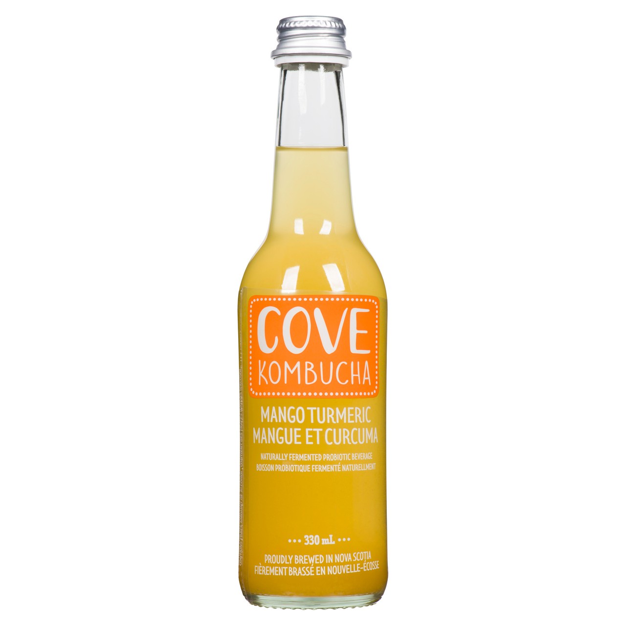 Cove Kombucha Mango Turmeric 330 ml - Voilà Online Groceries & Offers