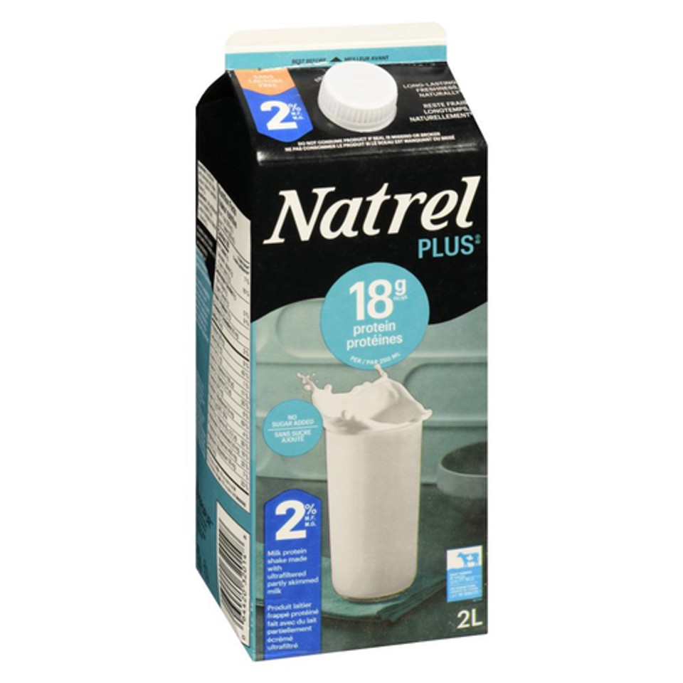 Natrel Plus Lactose-Free 2% Protein Milk 2 L - Voilà Online Groceries ...
