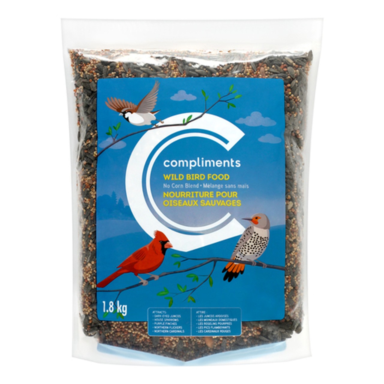 Compliments Wild Bird Food Gourmet Blend 1.8 kg - Voilà Online ...