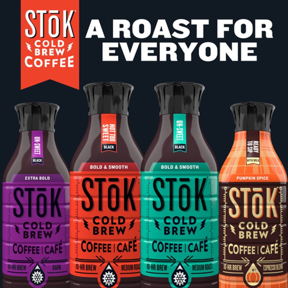 Stok Cold Brew Coffee Black Unsweetened 1.42 L - Voilà Online Groceries ...