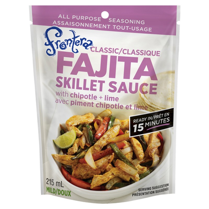 Frontera Classic Mild Fajita Skillet Sauce With Chipotle & Lime 215 ml ...