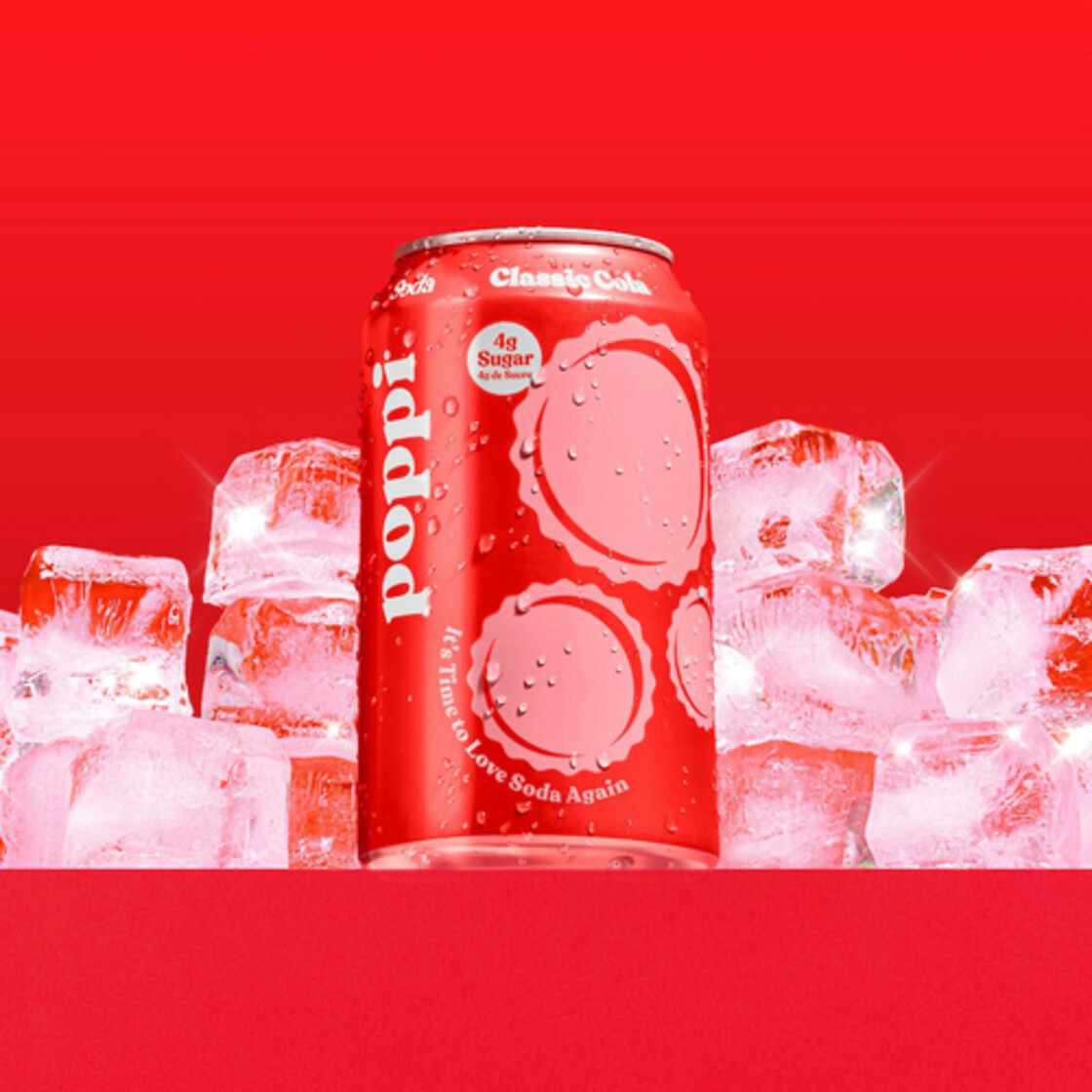 Poppi Classic Cola 4 x 355 ml (cans) - Voilà Online Groceries & Offers