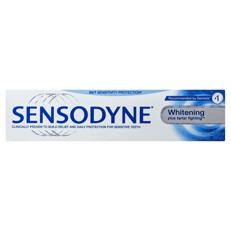 Sensodyne Whitening Plus Tartar Fighting Toothpaste 100 ml - Voilà ...