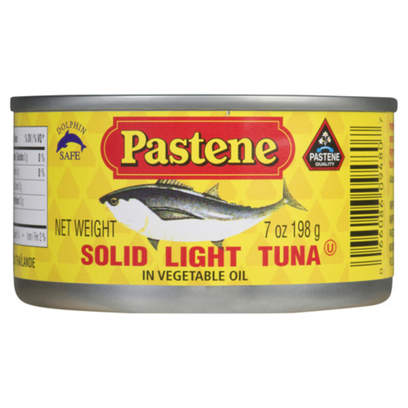 Pastene Tuna Solid Light 198 g - Voilà Online Groceries & Offers