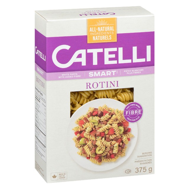 Catelli Smart Pasta Rotini 375 g - Voilà Online Groceries & Offers