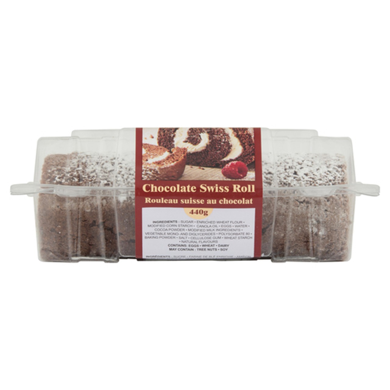 Gala Bakery Swiss Roll Chocolate 440 g (frozen) - Voilà Online ...