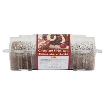 Gala Bakery Swiss Roll Chocolate 440 g (frozen) - Voilà Online ...