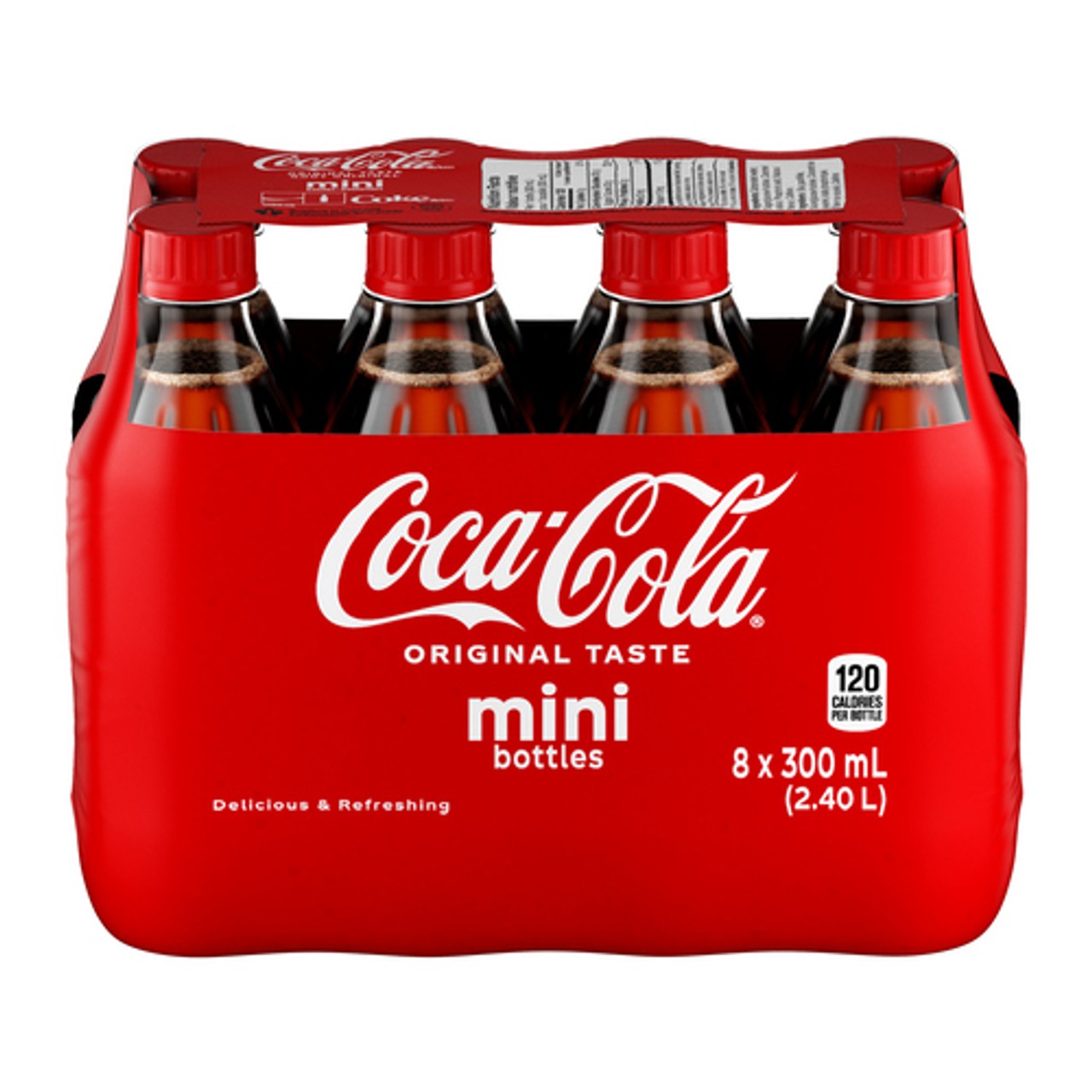 Coca-Cola Soft Drink Mini 8 x 300 ml (bottles) - Voilà Online Groceries ...