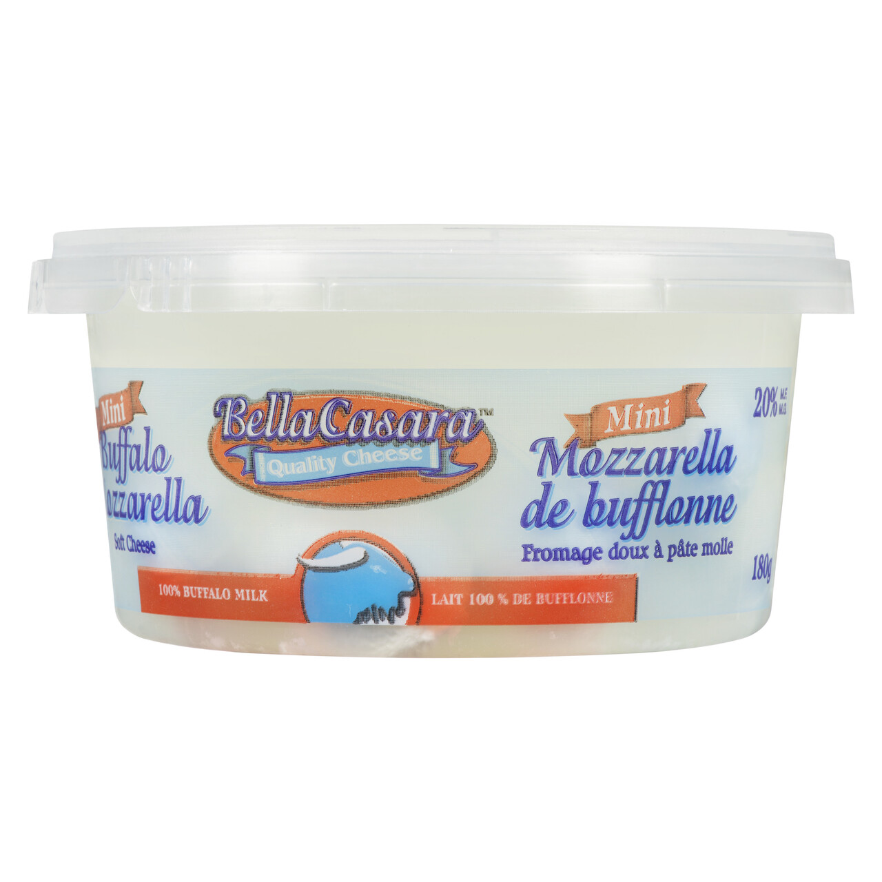 Bella Casara Soft Mini Buffalo Mozzarella Cheese 180 g - Voilà Online ...
