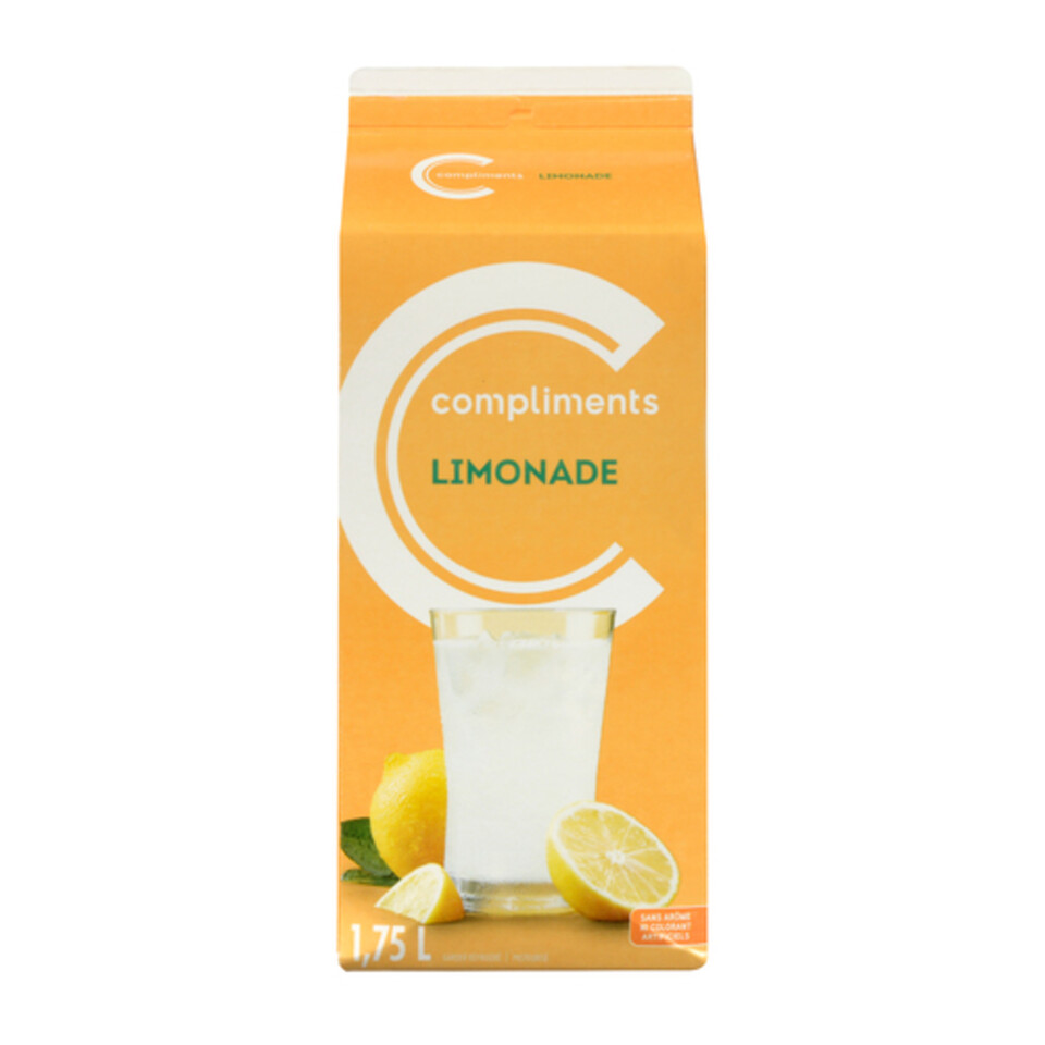 Compliments Lemonade 1.75 L - Voilà Online Groceries & Offers
