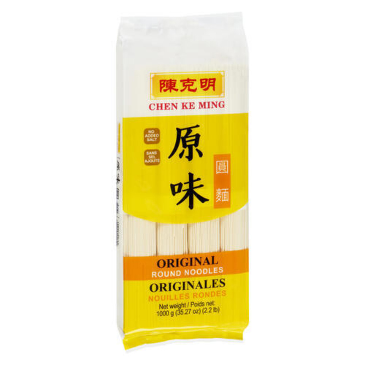 Chen Ke Ming Original Round Noodles 1 kg - Voilà Online Groceries & Offers