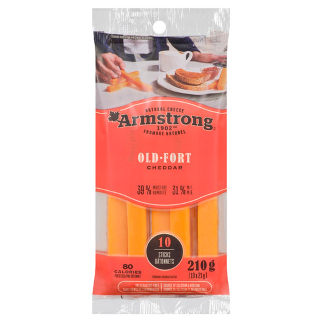 Armstrong Cheese Yellow Old Cheddar 210 g - Voilà Online Groceries & Offers