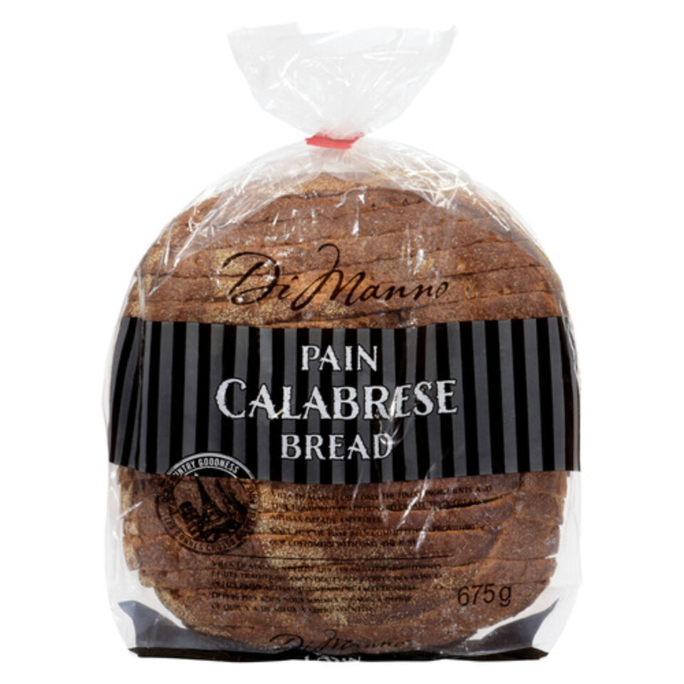 Villa Di Manno Calabrese Bread Sliced 675 g - Voilà Online Groceries ...