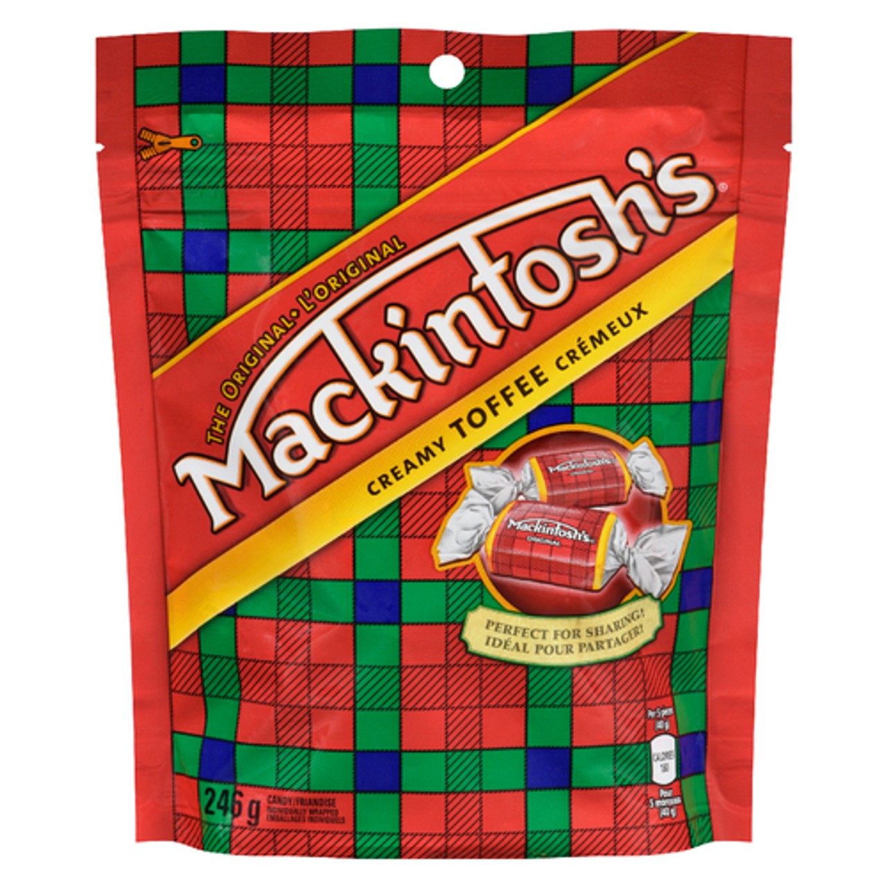 Mackintosh Creamy Toffee Original 246 g - Voilà Online Groceries & Offers