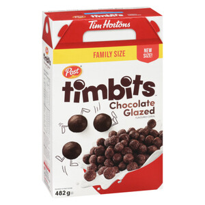 Post Timbits Cereal Chocolate Glazed 482 g - Voilà Online Groceries ...